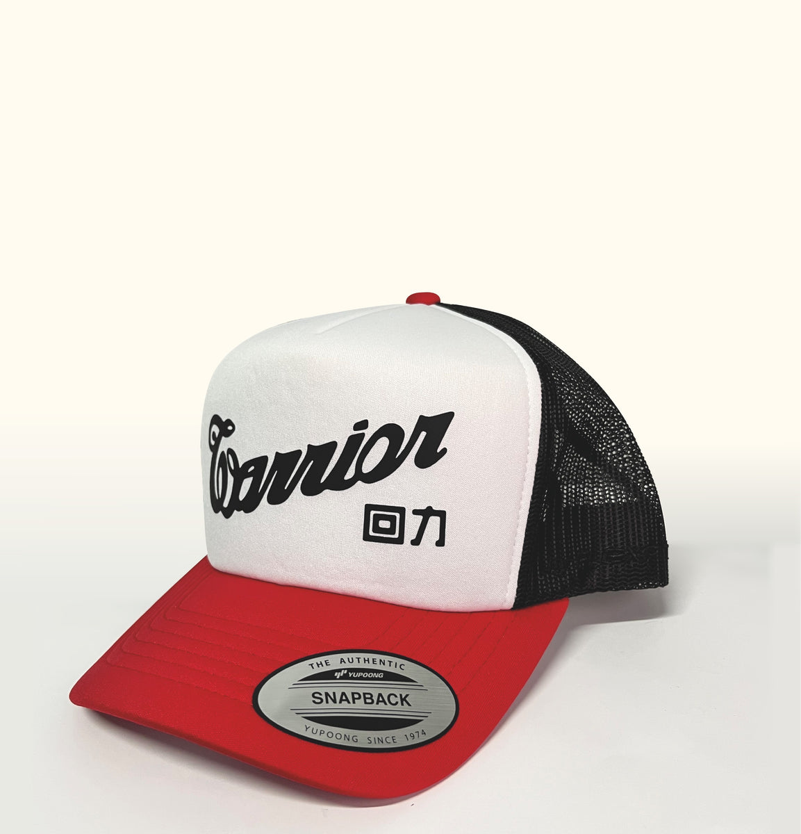 CAP-RED/BLACK/WHITE – Warrior Sneakers SA